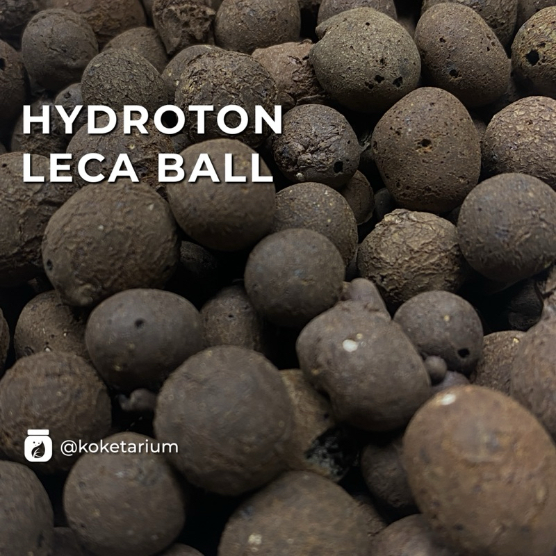 Jual Hydroton / Hidroton / Leca Ball 1 Liter - Media Tanam / Drainage ...