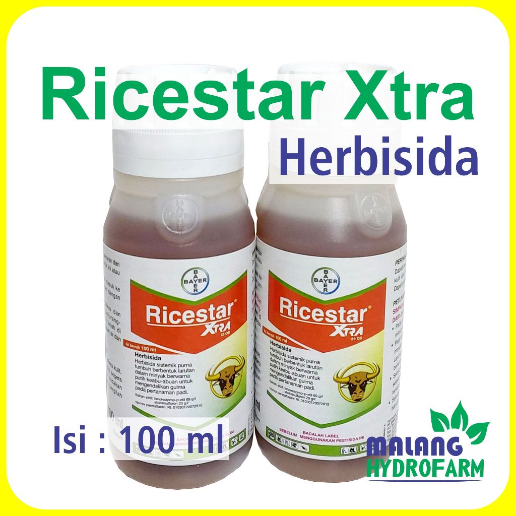 Jual Herbisida Selektif Padi Ricestar Xtra 100 ml obat racun rumput ...