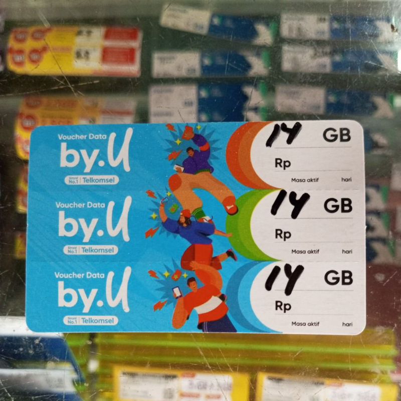 Jual voucher byu Telkomsel 14 GB / 30 HARI | Shopee Indonesia