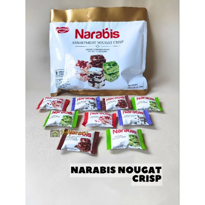 Jual Narabis | Nougat Crisp | Narabis Asortment Nougat Crisp | Shopee ...