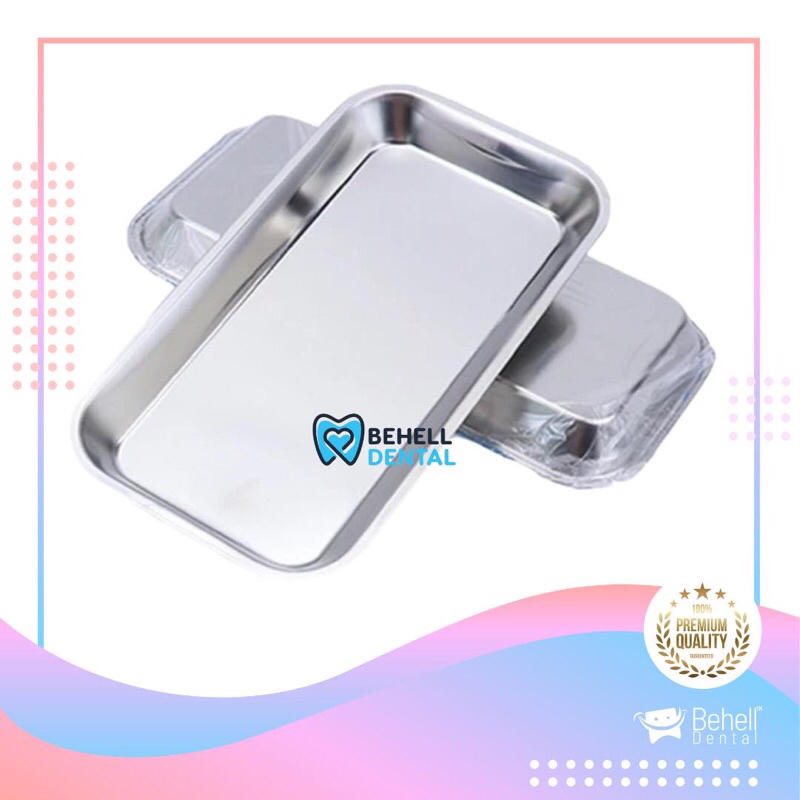 Jual NIERBEKEN TRAY / Scaler Tray Wadah Datar Nampan Baki Instrument ...