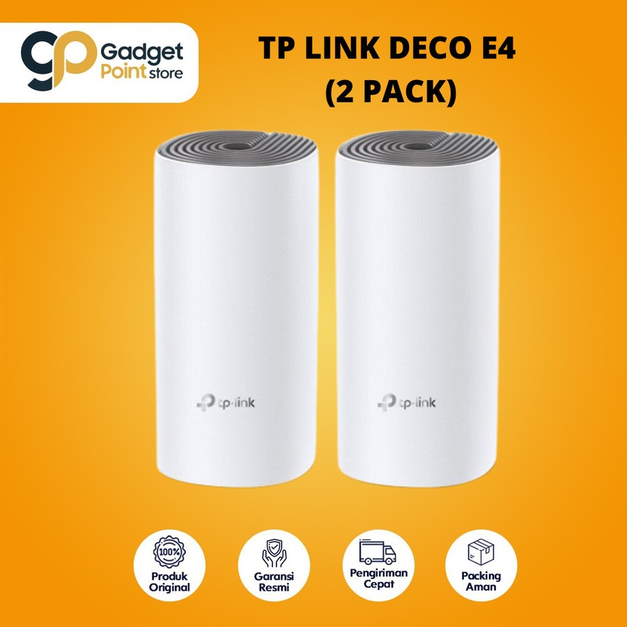 Jual TP-LINK Deco E4 ( 2 Pack ) AC1200 Whole Home Mesh Wi-Fi System ...