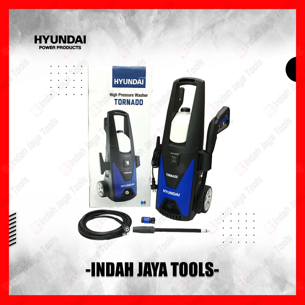 Jual HYUNDAI HDPW 135 TORNADO Mesin Jet Cleaner Listrik Cuci Mobil ...