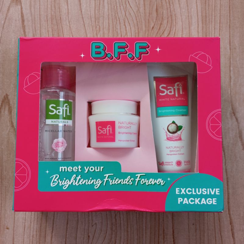 Jual Safi Mangosteen Paket BBF Brightening Friends Forever isi 3 pcs ...