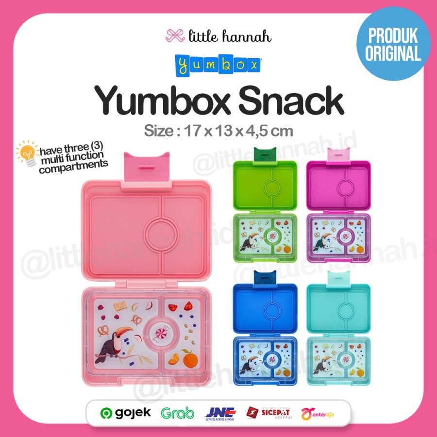 Jual [PRODUK ASLI] YUMBOX Snack / Snack Box Anak / Kotak Makan Anak ...
