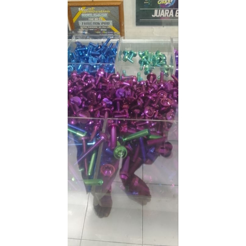 Jual baut titanium original vitnam | Shopee Indonesia