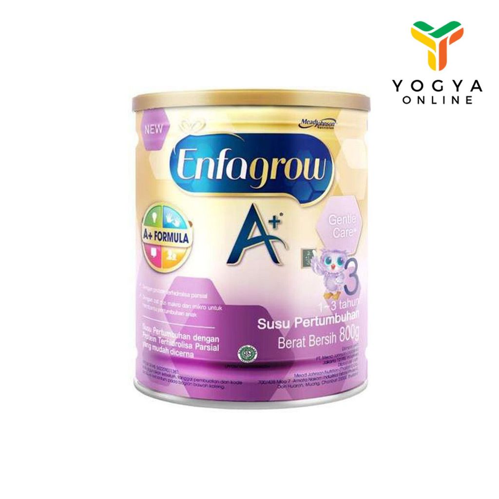 Jual Enfagrow A Plus 3 Gentle Care 800 Gram | Shopee Indonesia