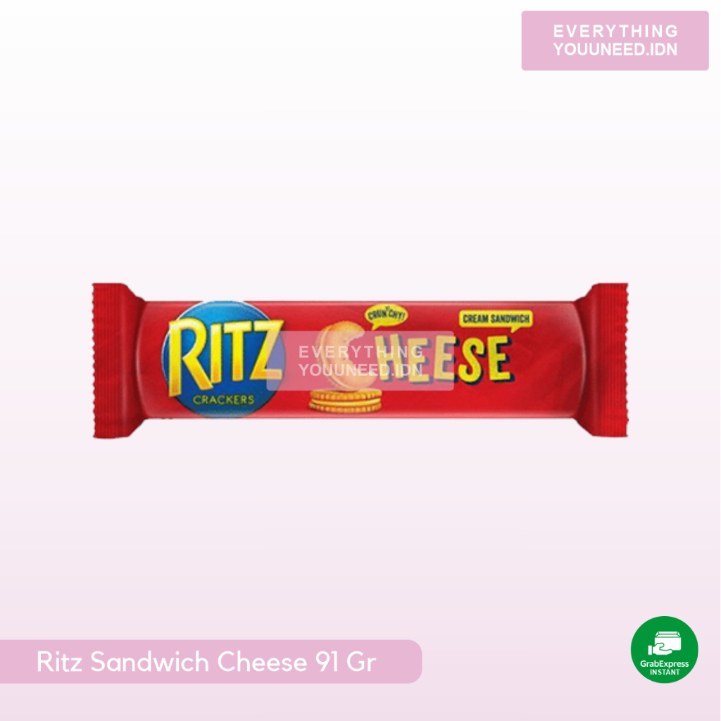 Jual Ritz Biskuit Sandwich Rasa Keju 91 gr | Shopee Indonesia