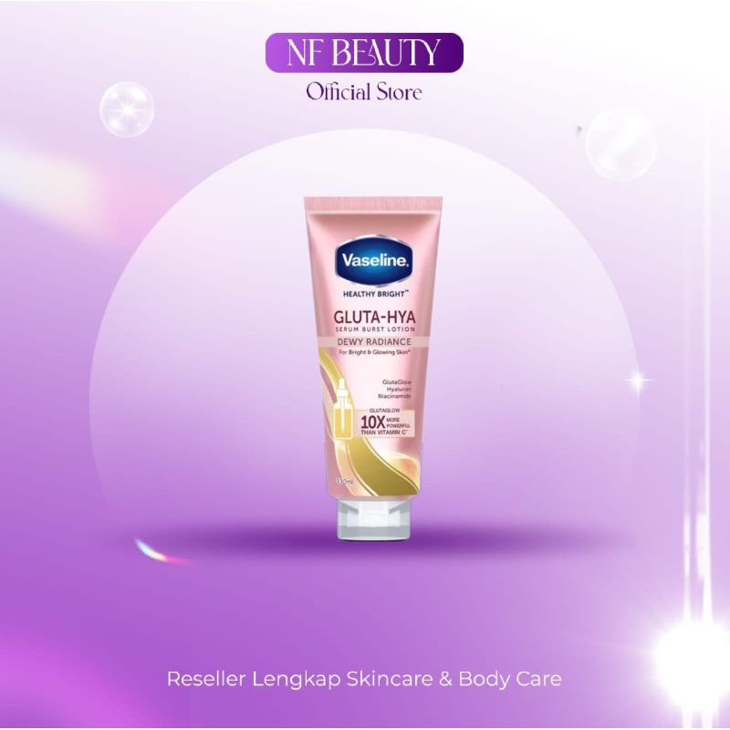 Jual Vaseline Gluta-Hya Body Serum Dewy Radiance 330 mL | Shopee Indonesia