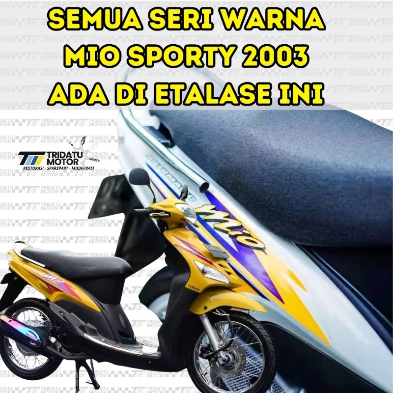 Jual STRIPING YAMAHA MIO 2003 STANDAR ORIGINAL STICKER LIS LIST DECAL ...