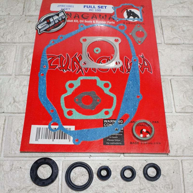 Jual SIL SET dan Packing Mesin Fullset suzuki rc100 rc 100 rc110 110 crystal bravo | Shopee ...