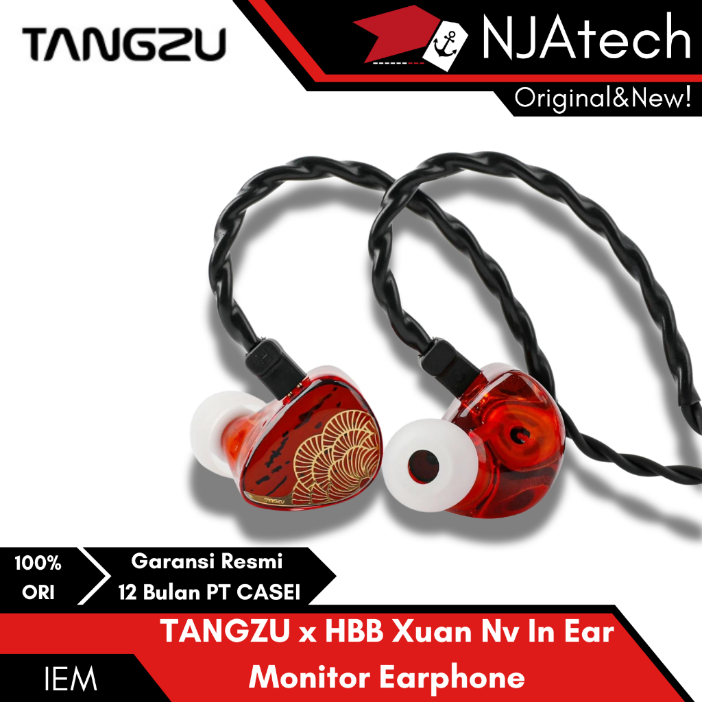 Jual Tangzu X HBB XuanNv / Xuan NV Dual Dynamic Driver Earphone In Ear ...
