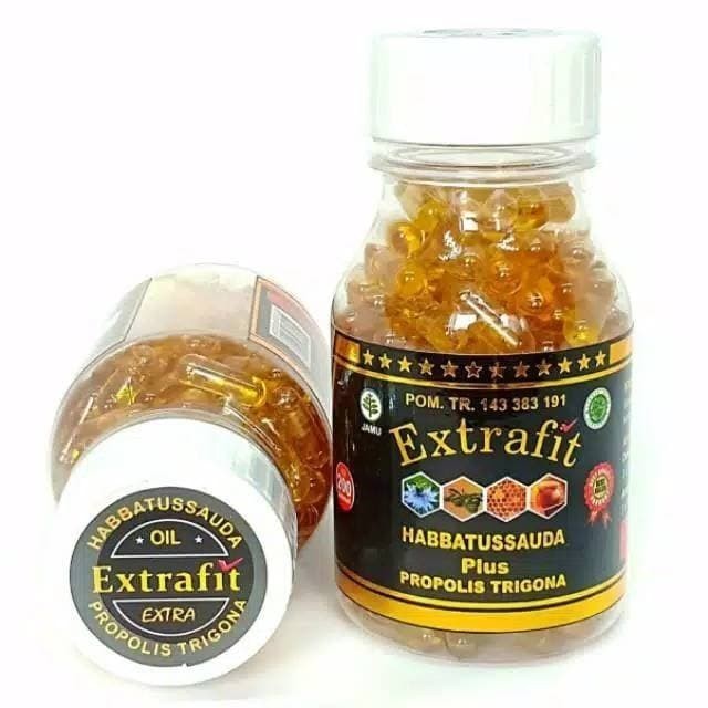 Jual Extrafit 200 Habbatussauda Oil Plus Propolis Trigona / Original ...