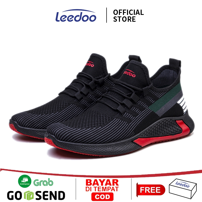 Jual Leedoo Sepatu Running Pria Original Kerja Shoes Casual Sneakers Sportstyle Sepatu Wanita ...
