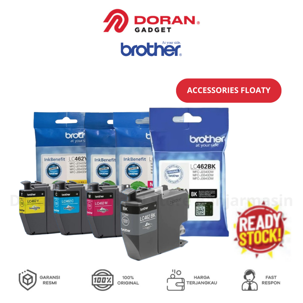 Jual Brother Cartridge LC462 Tinta Printer LC462 - Original | Shopee ...