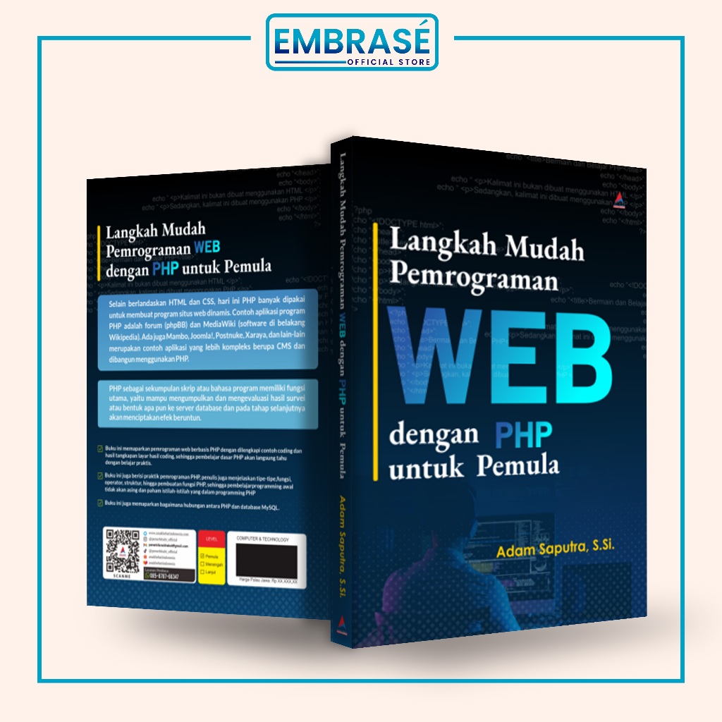 Jual Buku rekomendasi belajar komputer langkah mudah pemrograman web dengan php untuk pemula ...