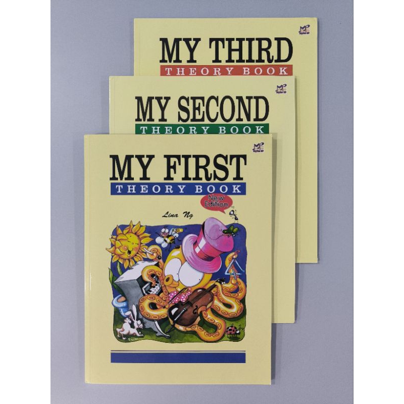 Jual my first theory book - my second theory book - my third theory ...