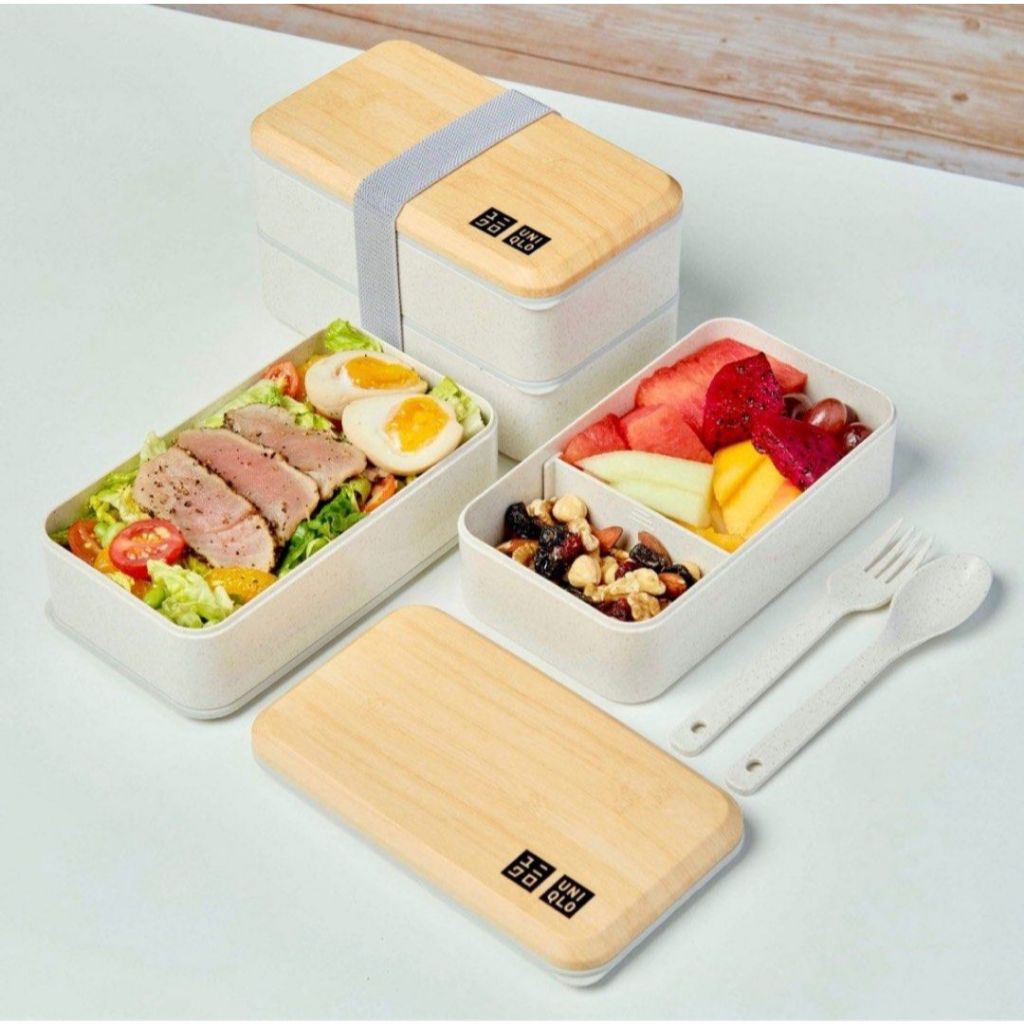 Jual UNIQLO Lunch Box Limited Edition (Bento Box) | Shopee Indonesia
