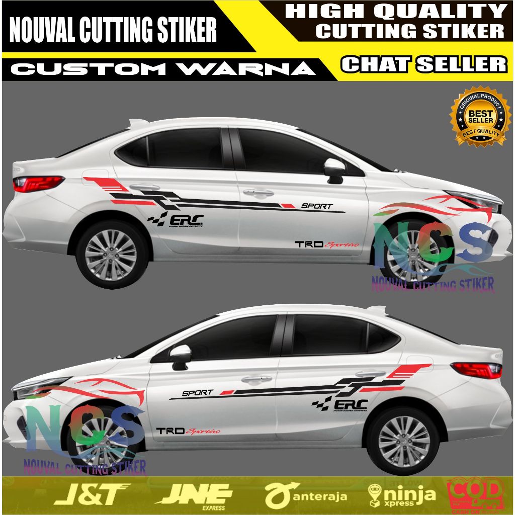 Jual Stiker Lis Body Mobil Terbaru Cutting Stiker Variasi Body Samping ...
