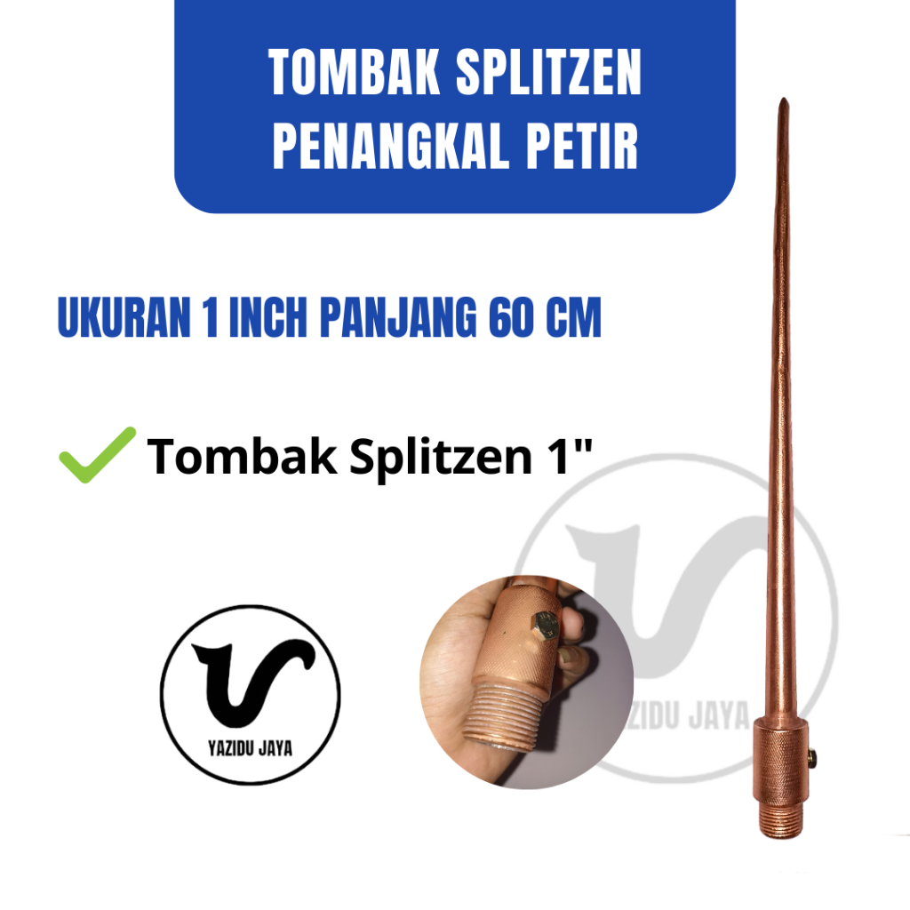 Jual Tombak Splitzen Penangkal Anti Petir Untuk Atap Rumah Tower ...