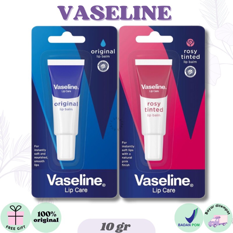 Jual Vaseline Lip Care 10gr | Lip Balm Vaseline | Shopee Indonesia