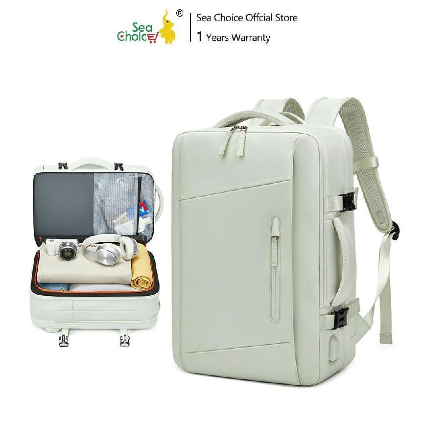 Jual SEA CHOICE Expandable Large Size Travel Laptop Backpack with USB ...