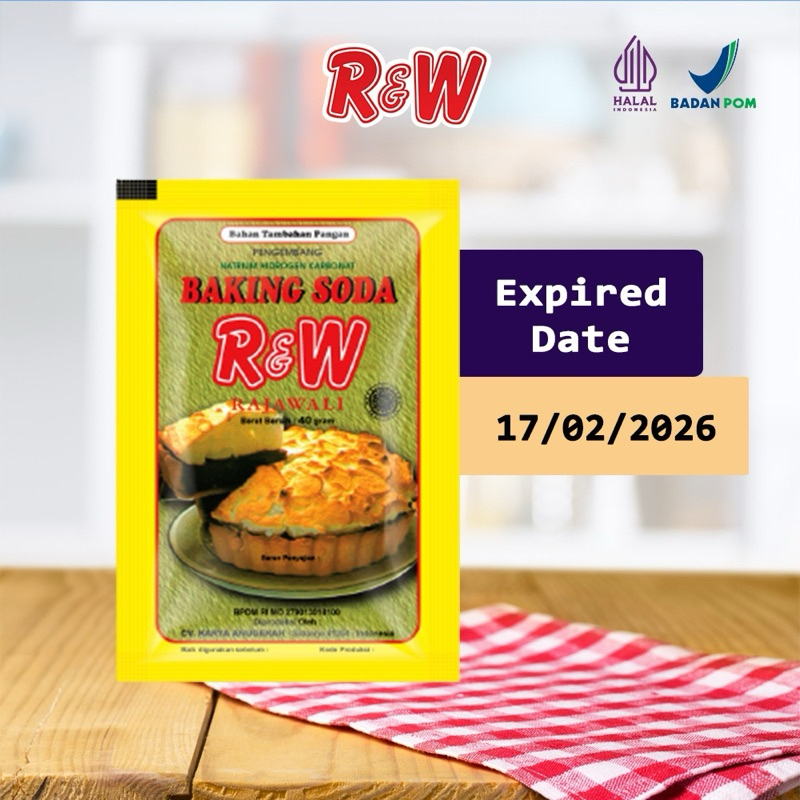 Jual Baking Powder Pengembang Kue Rajawali R&W RW 15 gr Biru Double ...