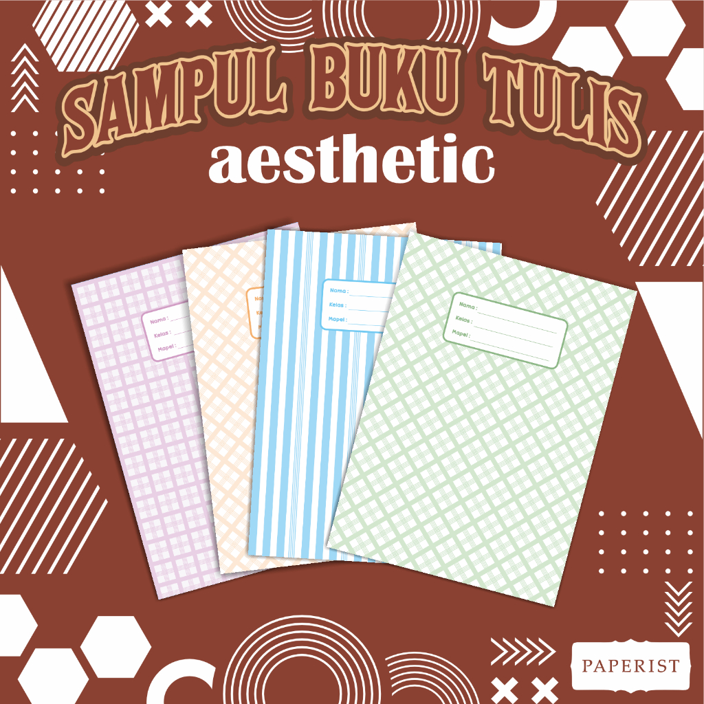 Jual Sampul buku tulis Big Boss/Sampul buku sekolah estetik/Sampul buku ...