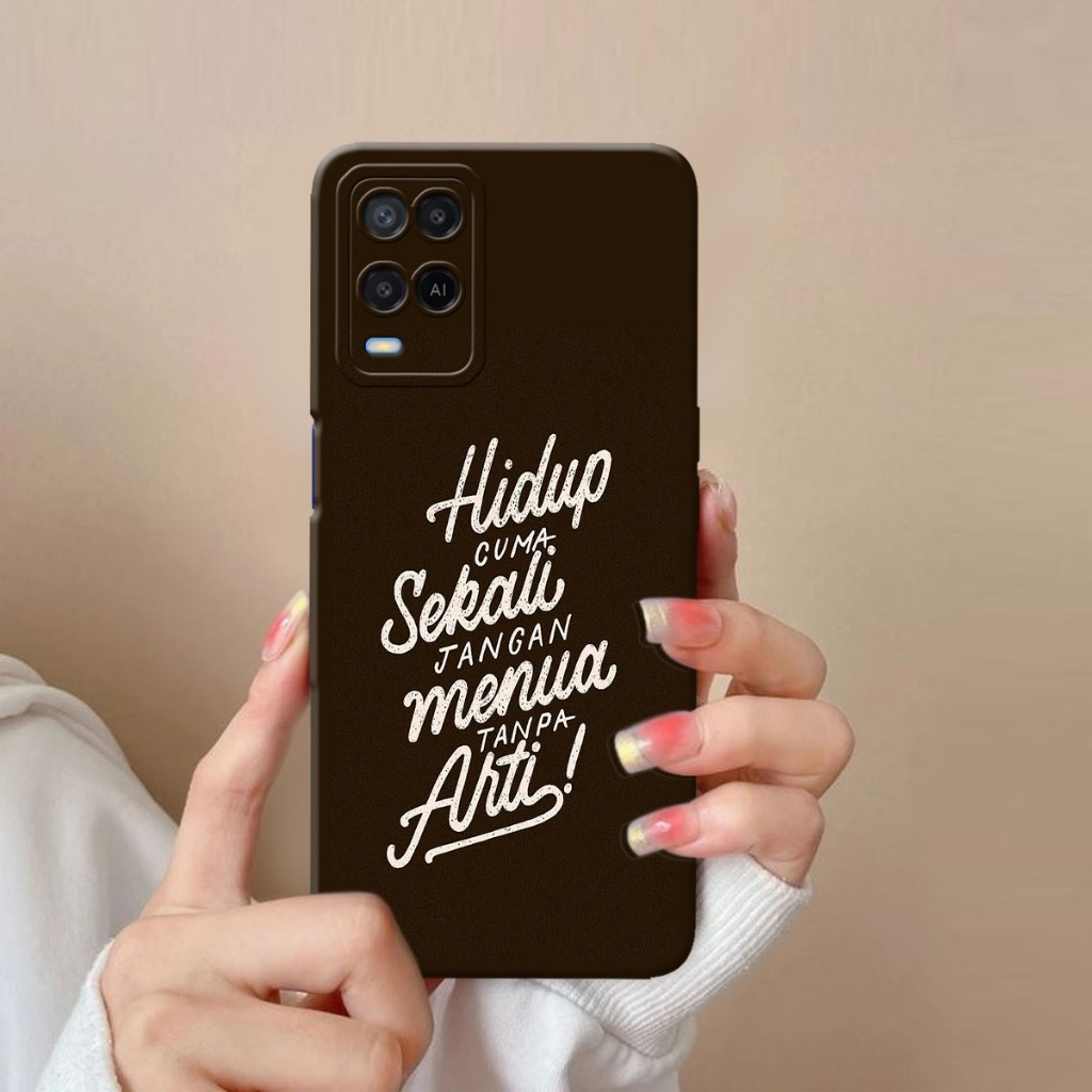 Jual Case Oppo A54 Softcase Macaron Protect Camera Fashion Kesing Hp ...