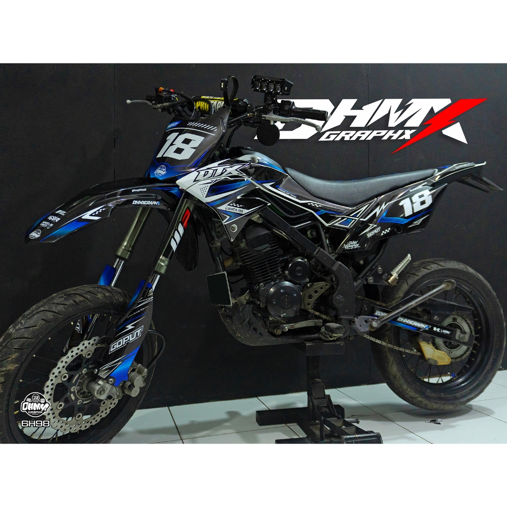 Jual DHMX Decal Sticker D Tracker D-Tracker 150 (DT-119 S) | Shopee ...