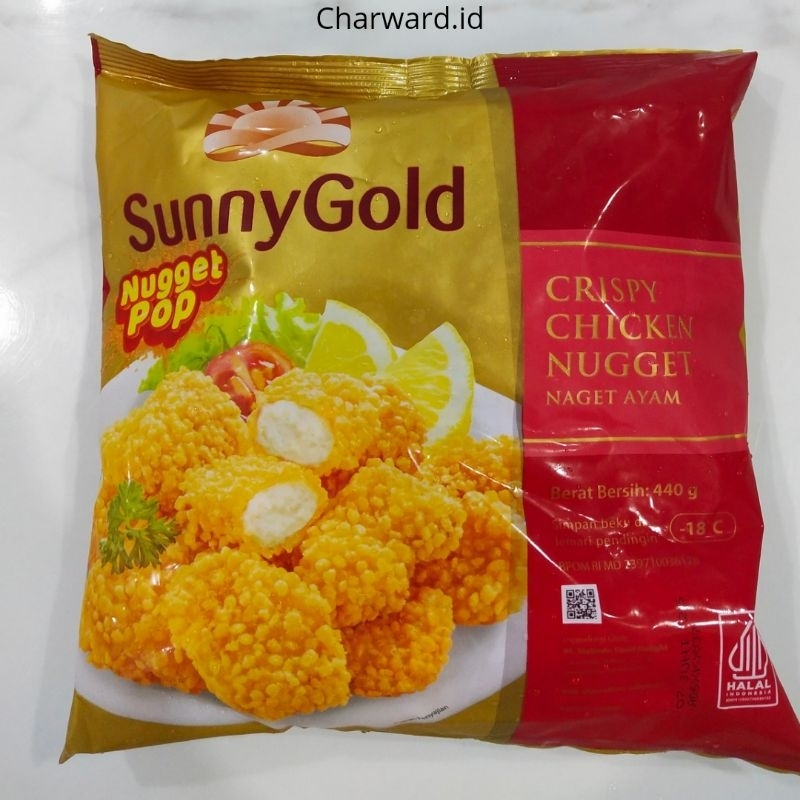 Jual PROMO!!,Sunny Gold Crispy Chicken Nugget Pop 450gr, Ini Harga ...