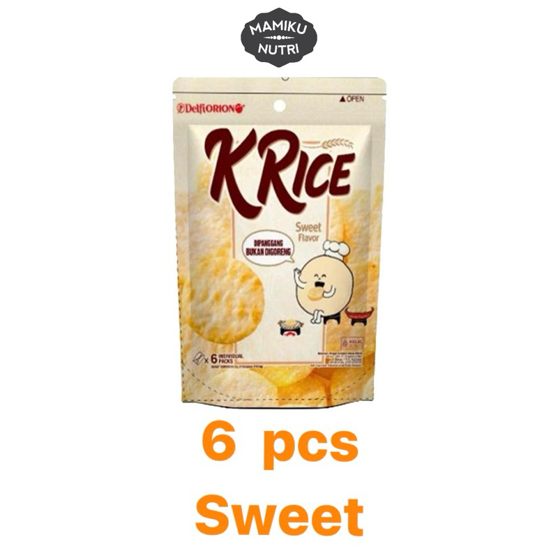 Jual Delfi Orion K Rice (O’Rice) Crackers - 1 pack (14 pcs) / (6 pcs ...