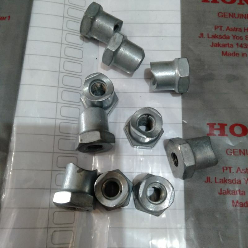 Jual Nut Adjust Mur Stelan Rem Belakang Beat fi esp Vario 125 150 fi ...
