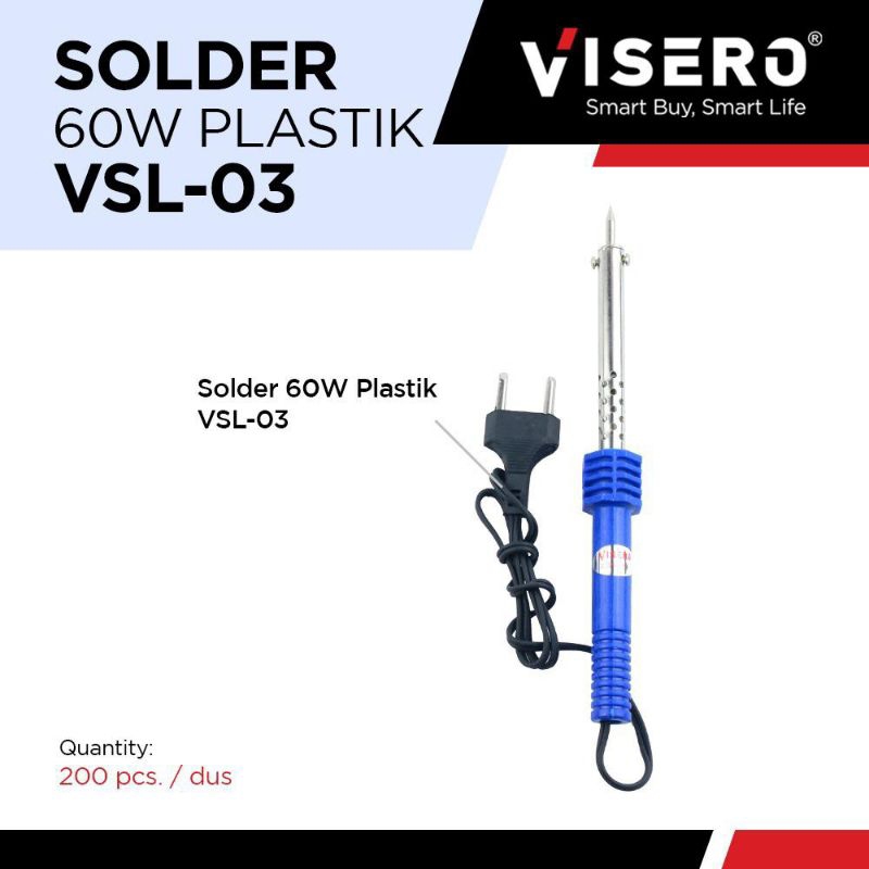 Jual Solder PVC/Kayu 60W Visero VSL 03 solder plastik berkualitas ...