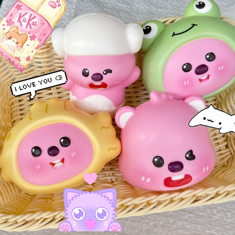 Jual Squishy Loopy Character Super Cute Soft Slow Rising Good Quality ...