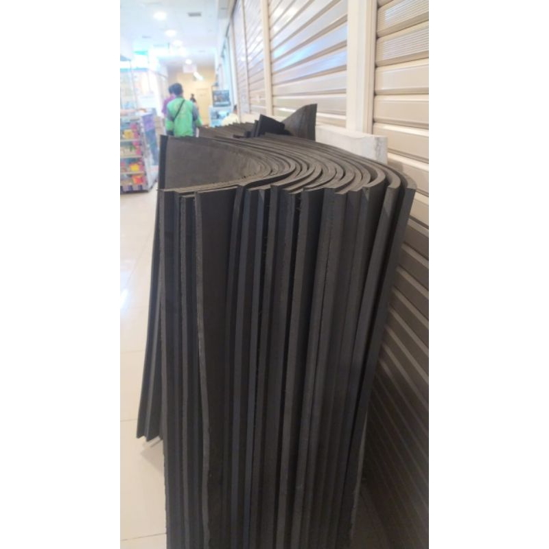 Jual Spon Eva hitam/Sponge busa ati lembaran tebel 8mm x 50cm x 120cm ...