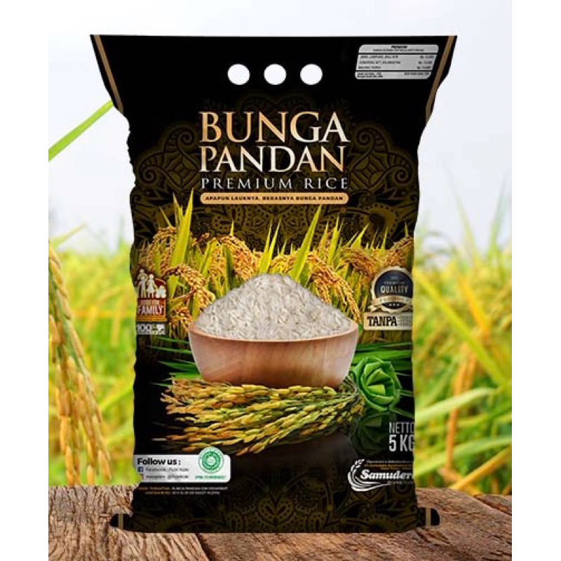 Jual Beras Bunga Pandan Premium 5 kg 10kg | Shopee Indonesia