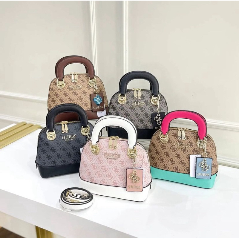 Jual Guess alma signature / tas alma guess | Shopee Indonesia