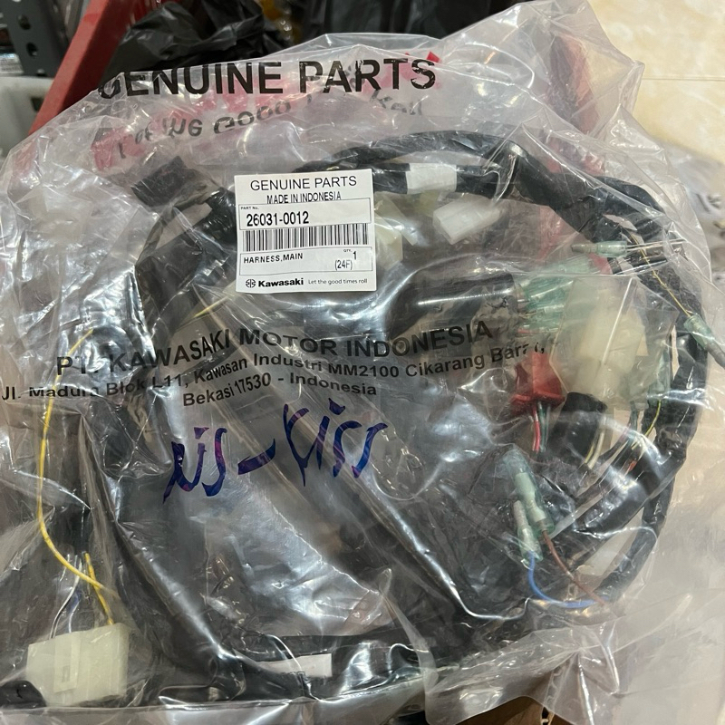 Jual kabel bodi body ninja kiss kis R lama original kawasaki KGP 26031 ...