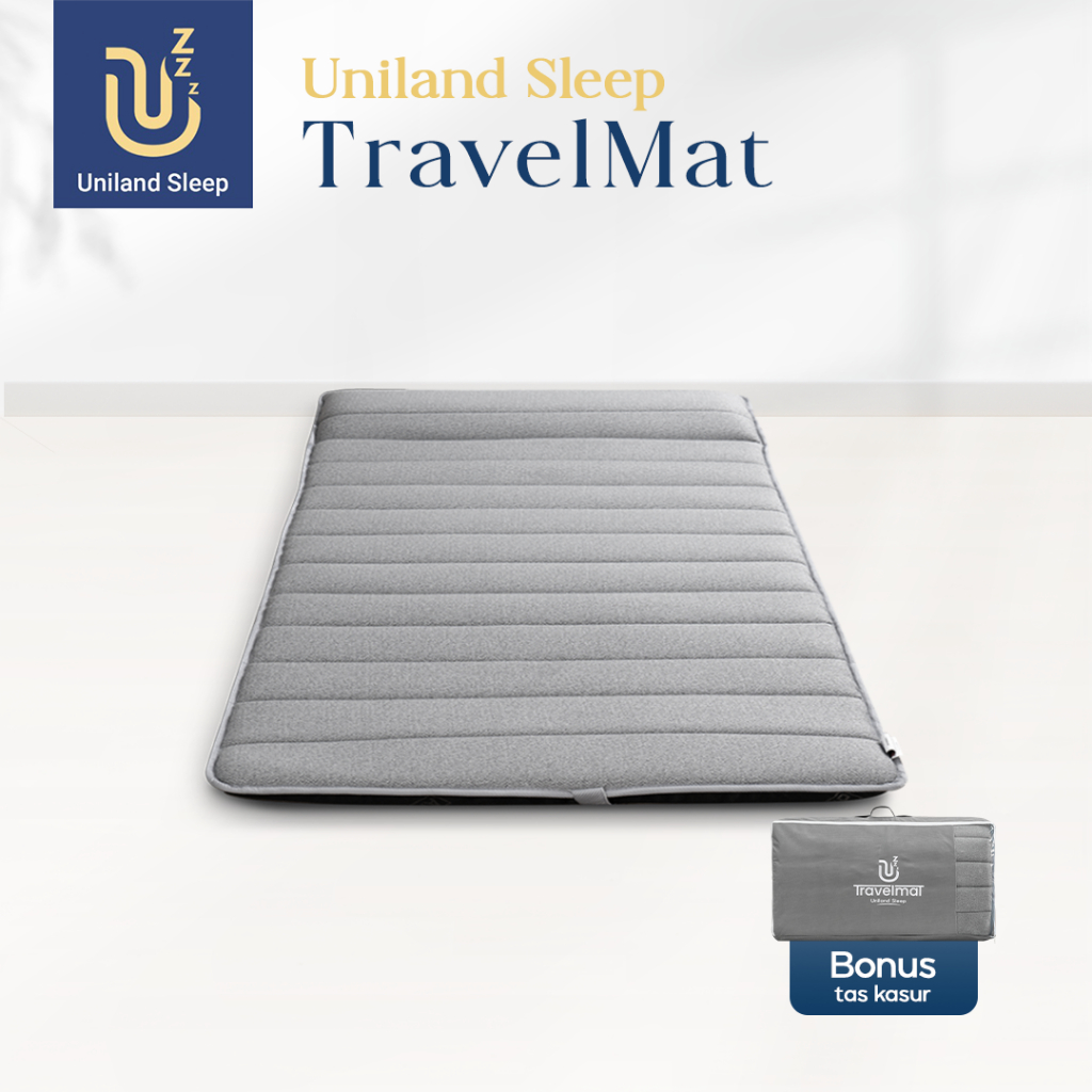 Jual Uniland Sleep Kasur Lipat 90x200 / Travel Bed Mattress Bonus Tas ...