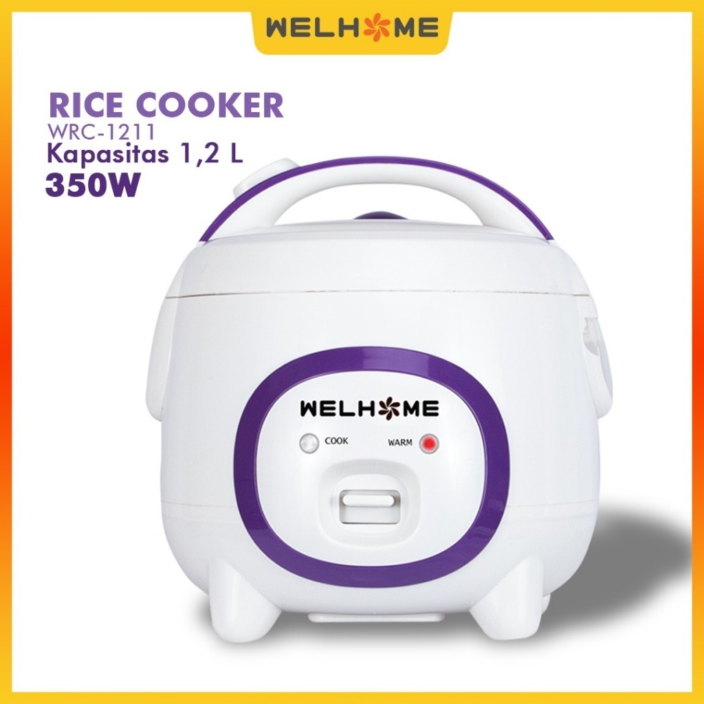 Jual Mini Rice Cooker 1,2 Liter Welhome WRC-1211 | Shopee Indonesia