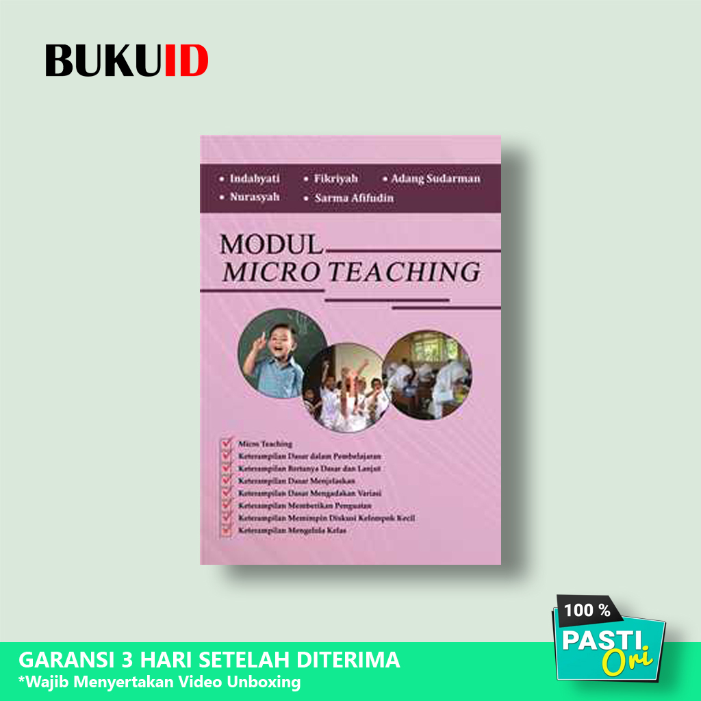 Jual Buku Modul Micro Teaching - Indahyati | Shopee Indonesia
