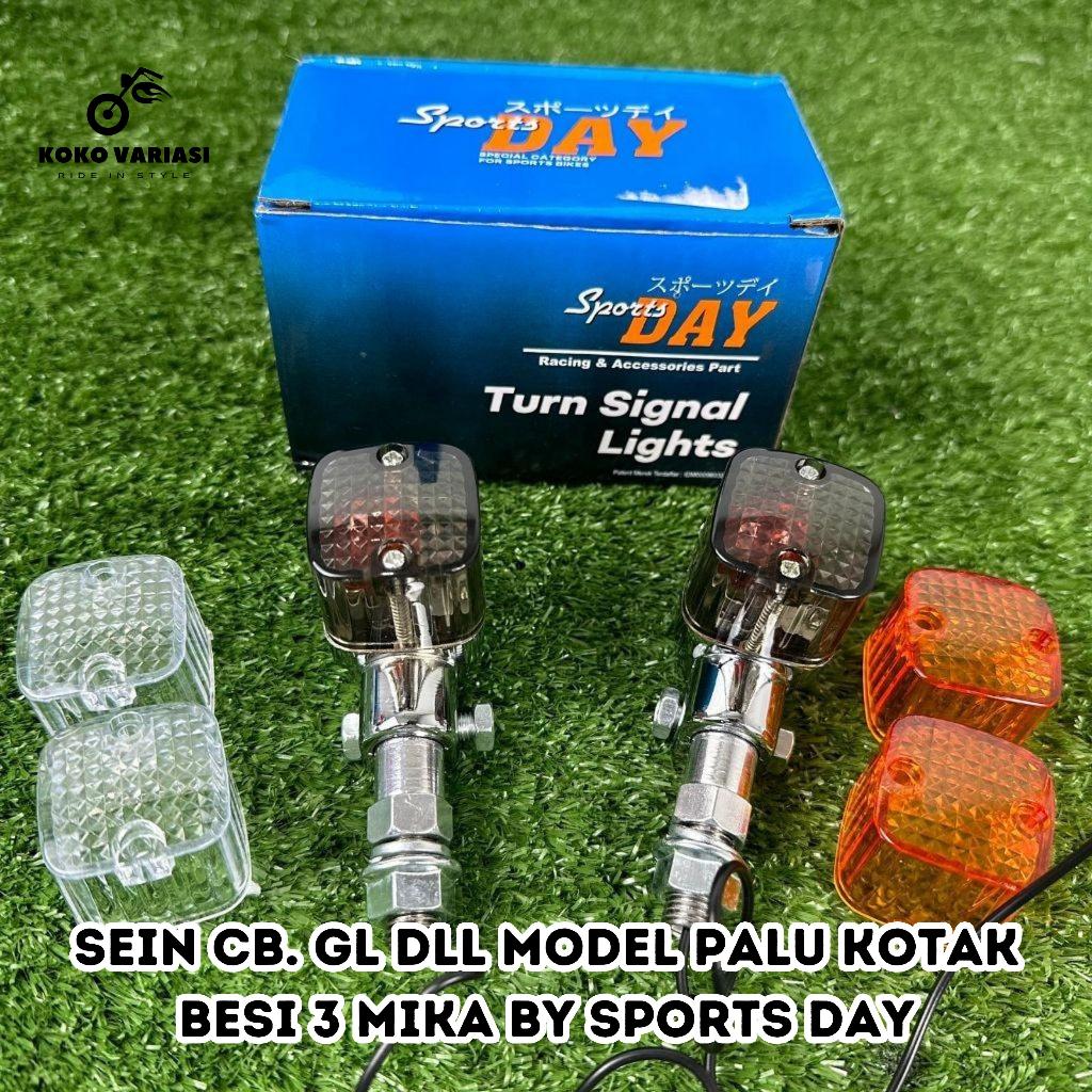 Jual Sein CB Riting CB Riting Palu Bulat Riting Palu Kotak LED Chrome ...