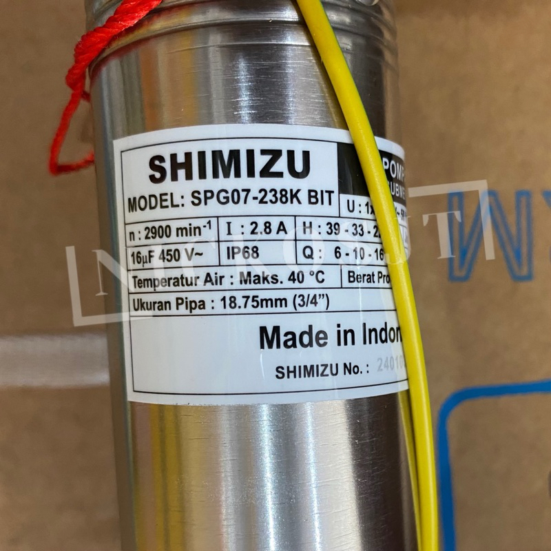 Jual Pompa Celup Shimizu Sible Submersible Sibel Simitzu 2in 2” 2 in ...