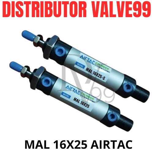 Jual Cylinder pneumatic AIRTAC MAL 16X25 | Shopee Indonesia
