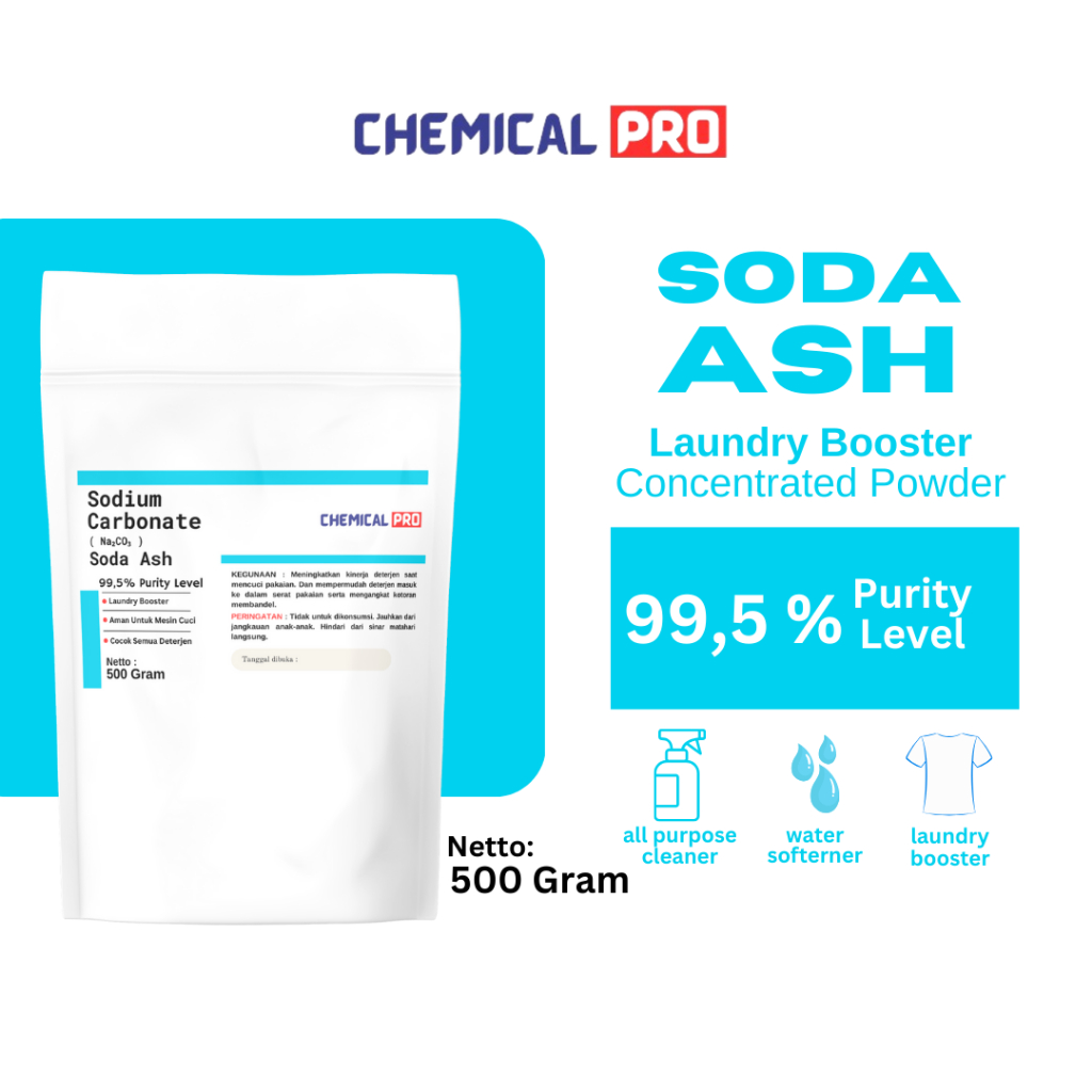 Jual Soda Ash Dense - Laundry Booster / Washing Soda Pembersih dan ...