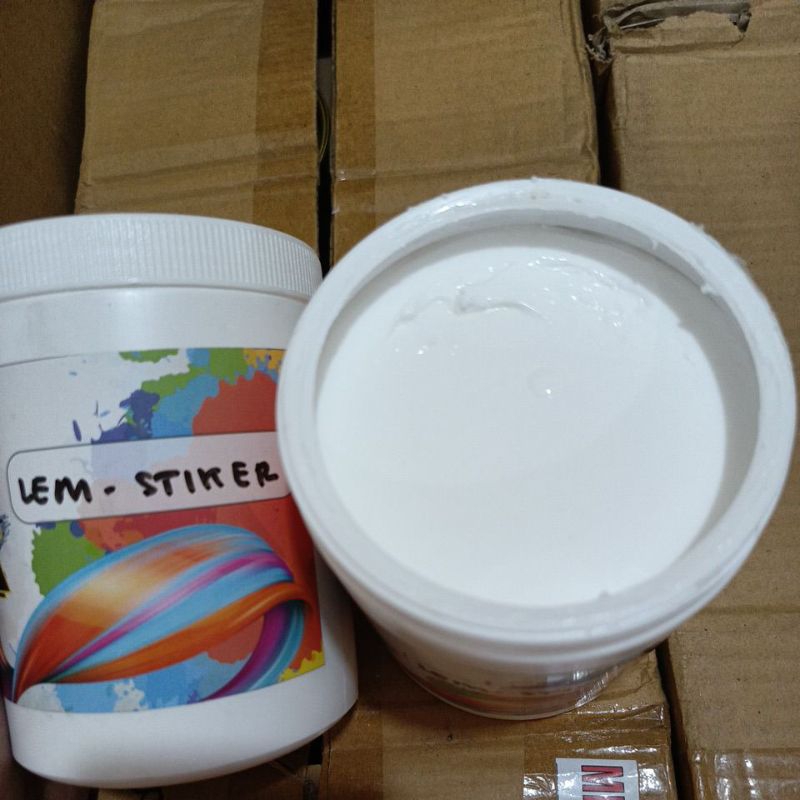 Jual Lem Stiker Meja sablon 1kg | Shopee Indonesia
