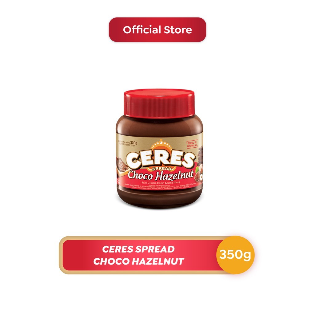 Jual Ceres Spread Choco Hazelnut Spread 350 g | Shopee Indonesia