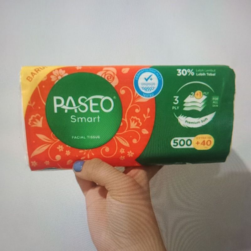 Jual Tissue Paseo Smart 250sheets Facial Tissue | Shopee Indonesia