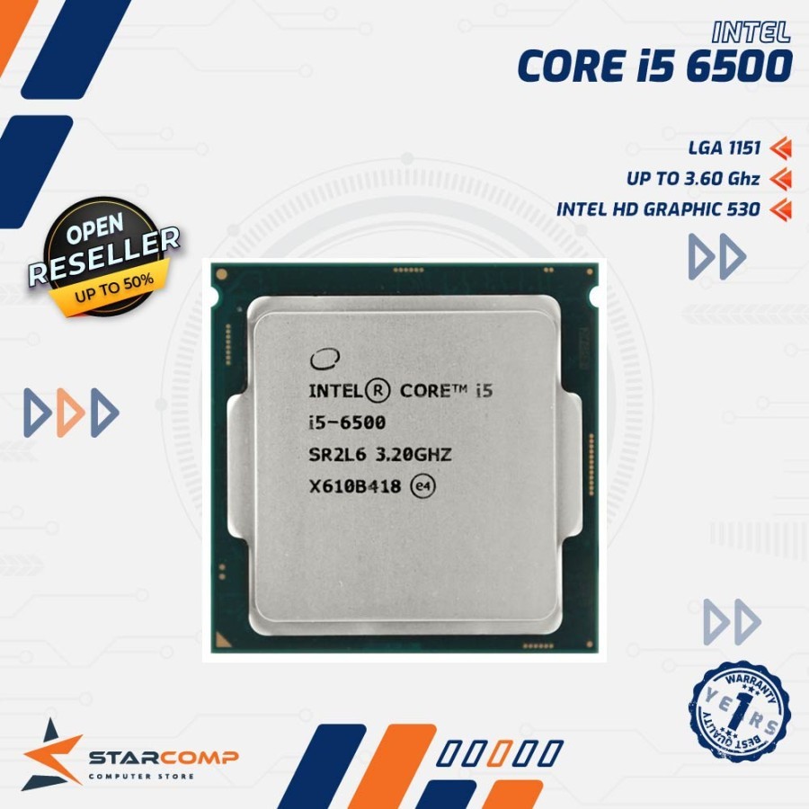 Jual Processor Intel Core i5 6500 3.20Ghz Tray LGA 1151 Include Fan | Shopee Indonesia